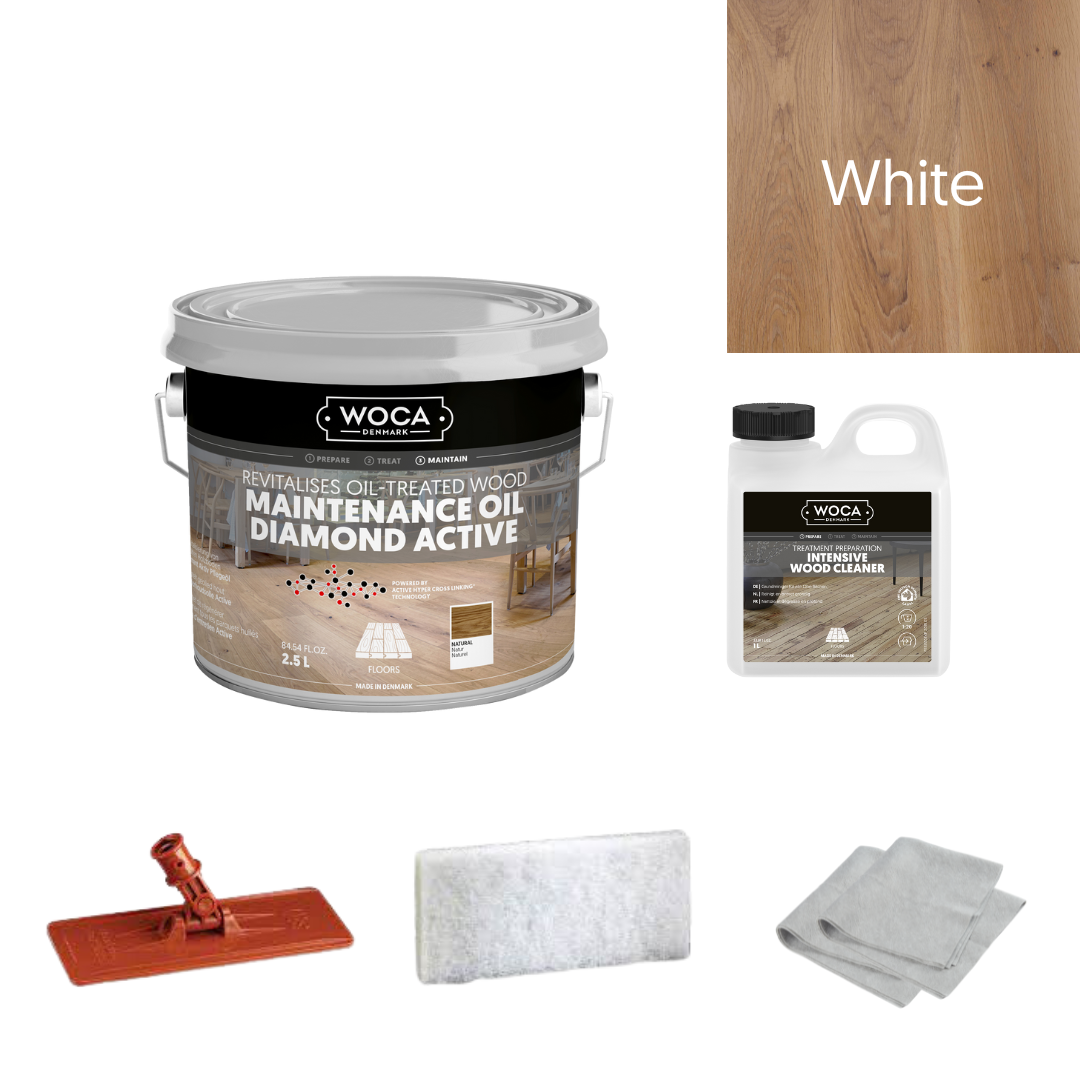 WOCA Maintenance Oil Kit with Doodlebug | WOCA Woodcare