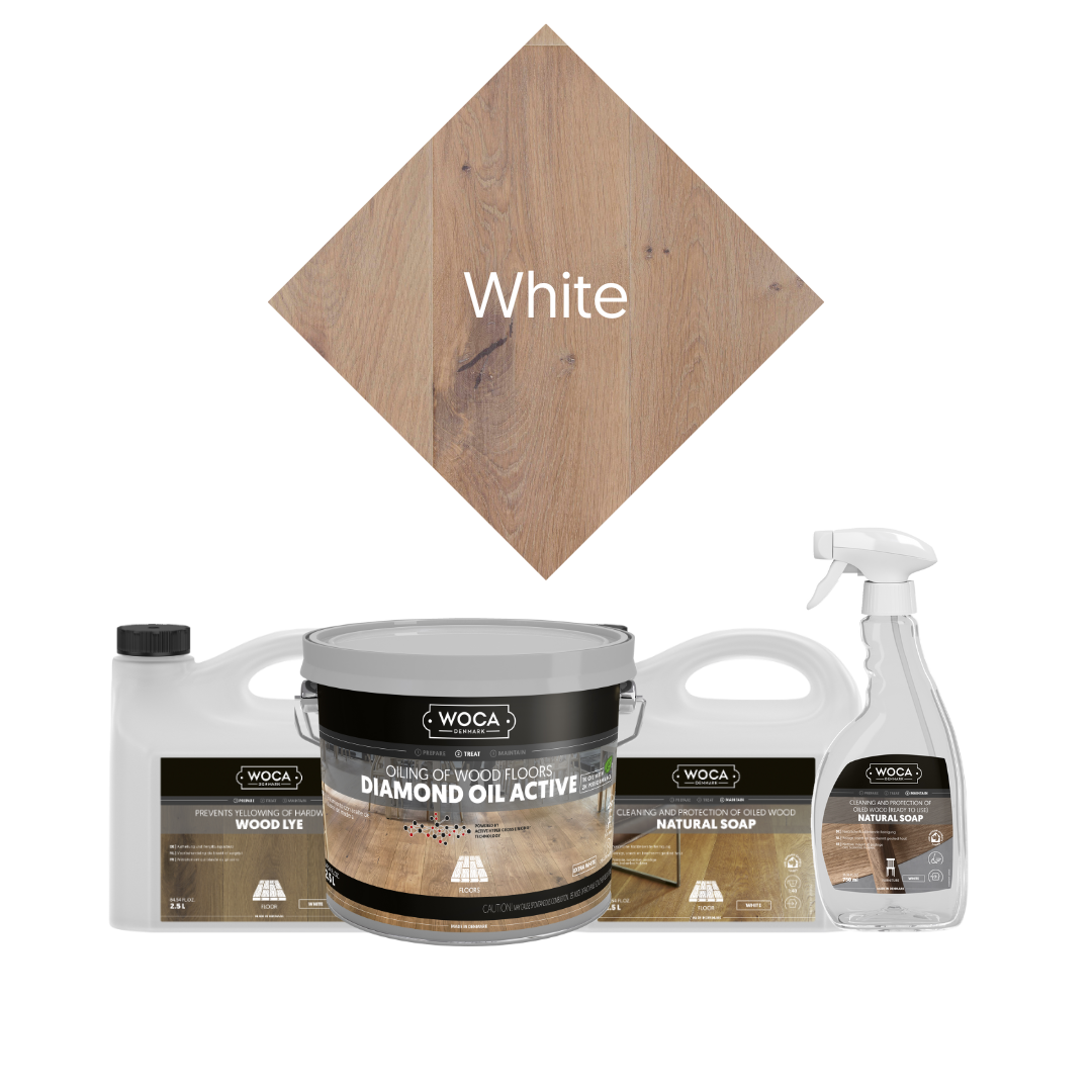 Scandinavian Wood Floor System - Diamond Oil Active | WOCA Woodcare