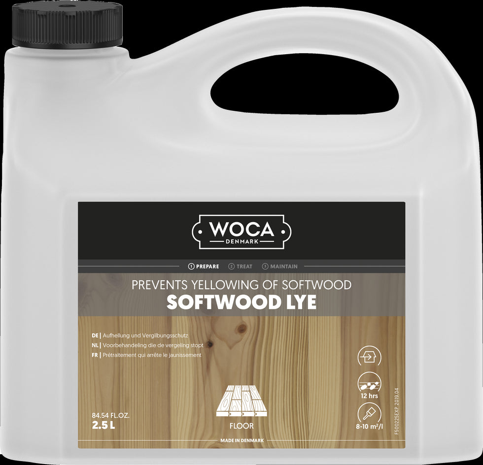 WOCA Softwood Lye | WOCA Woodcare