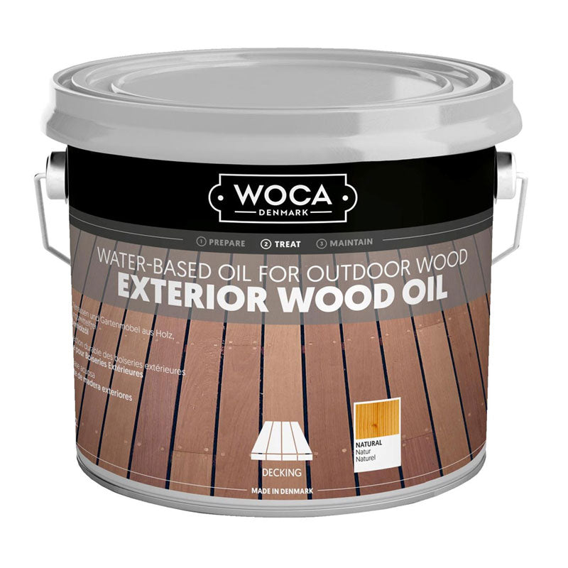 WOCA Exterior Wood Oil | Durable Exterior Oil for Decks, Furniture ...